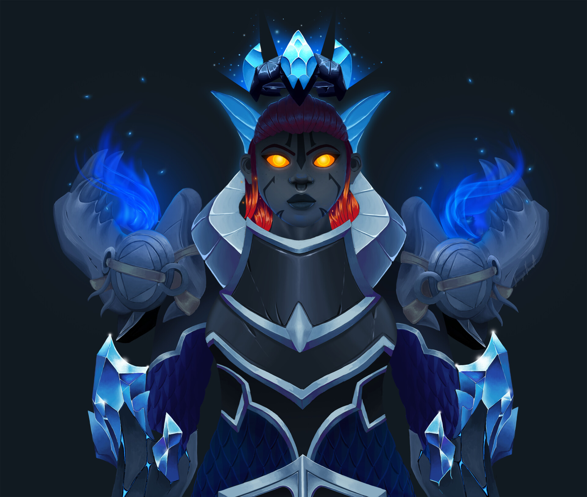 ArtStation - Dark Iron Dwarf - Commission