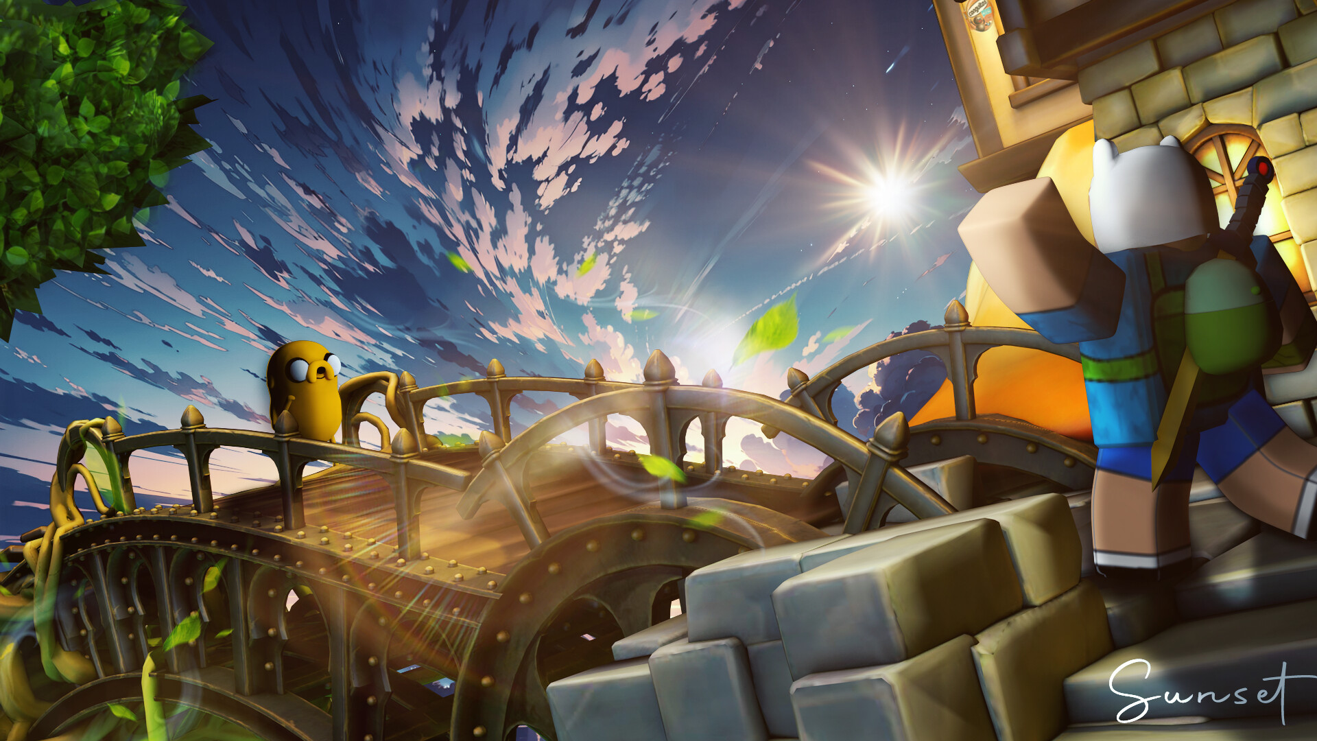 ArtStation - Adventure Time by Sunset