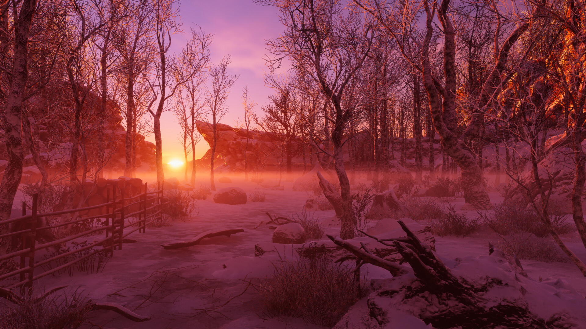 ArtStation - Chilly Sunrise - Unity HDRP
