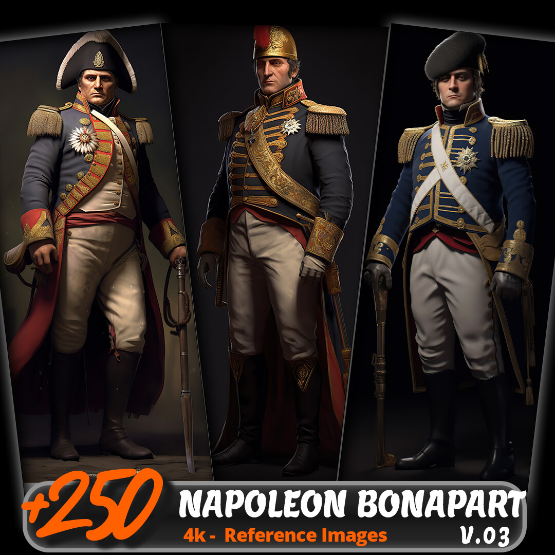 ArtStation - NAPOLEON BONAPART VOL.03/ 4K/ Reference Image