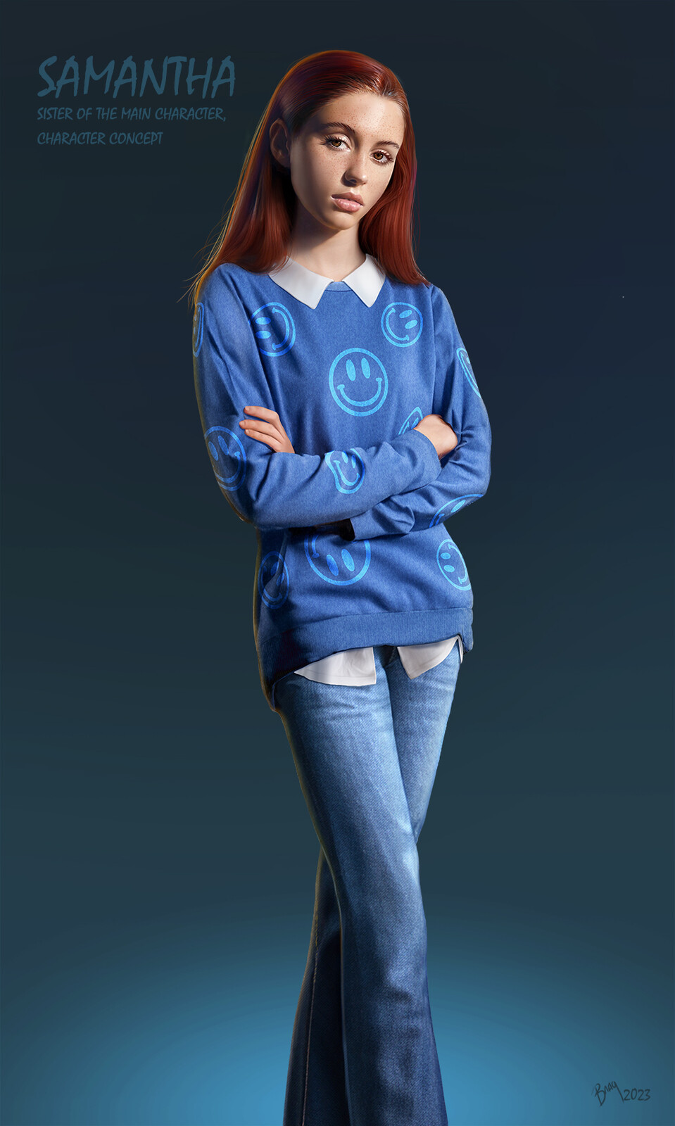 Vlad Krupinin - Samantha, character concept