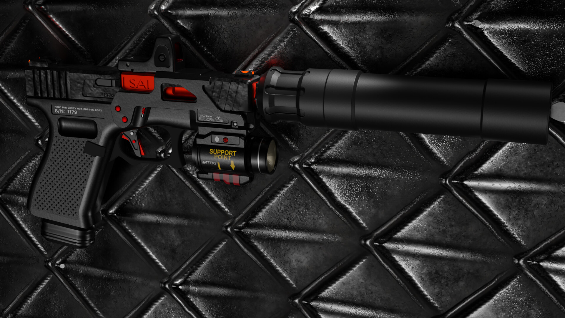 ArtStation - Glock concept design