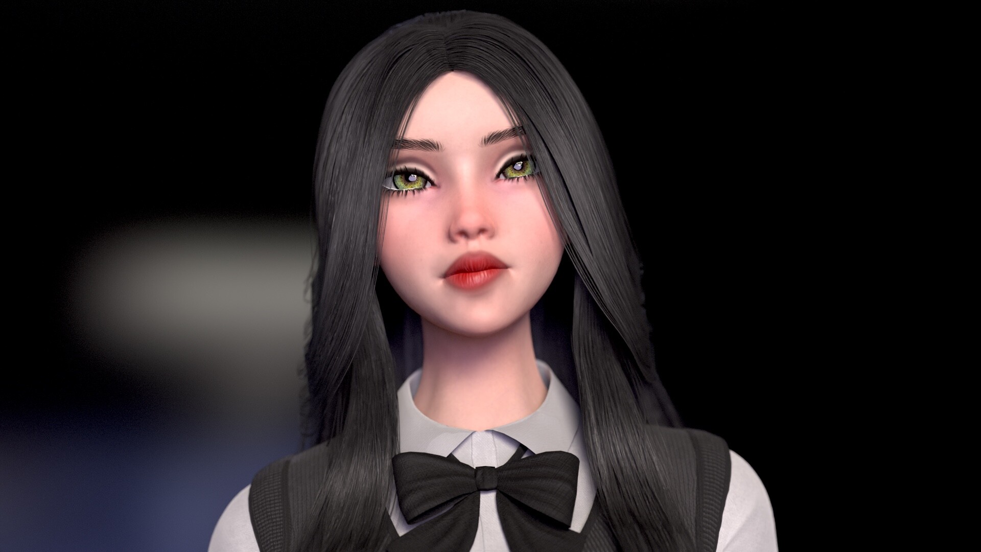 ArtStation - School girl Liza