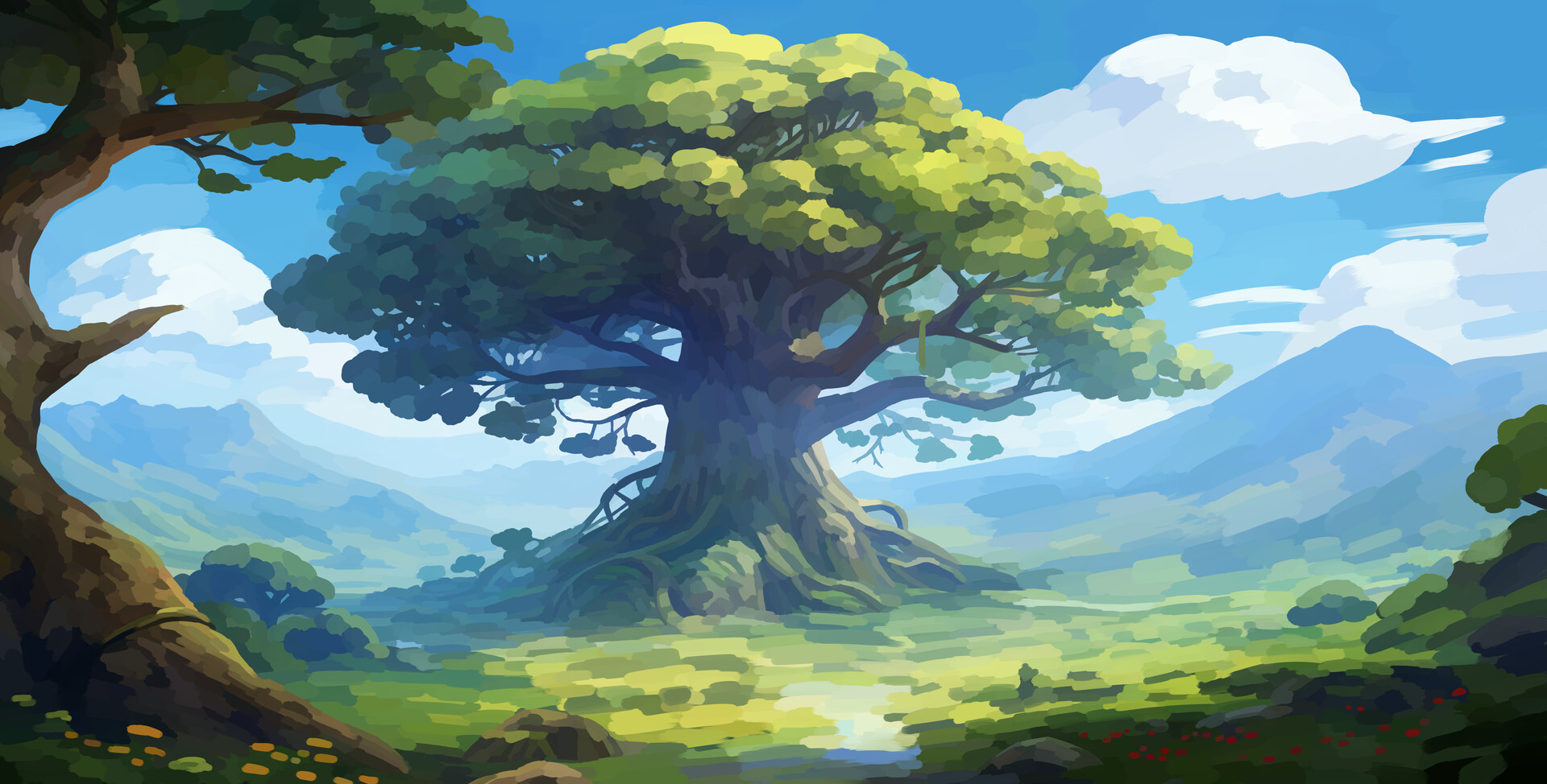 ArtStation - Sacred tree