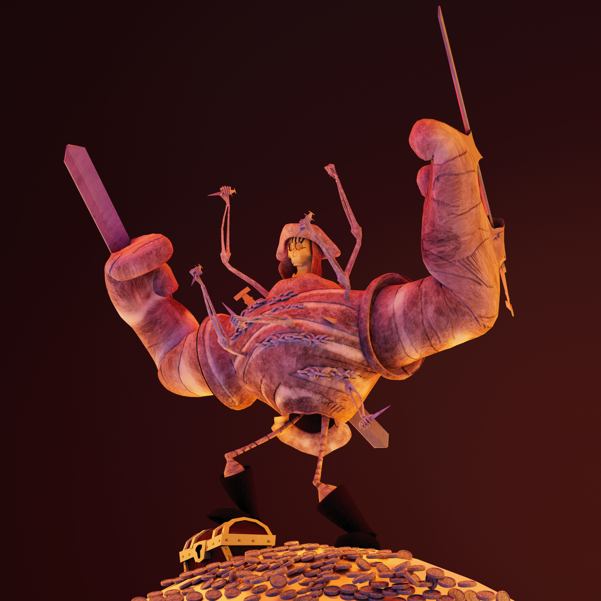 ArtStation - Pirate Mummy