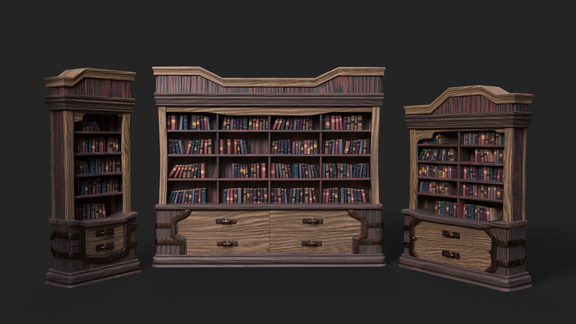 ArtStation - Procedural BookShelf
