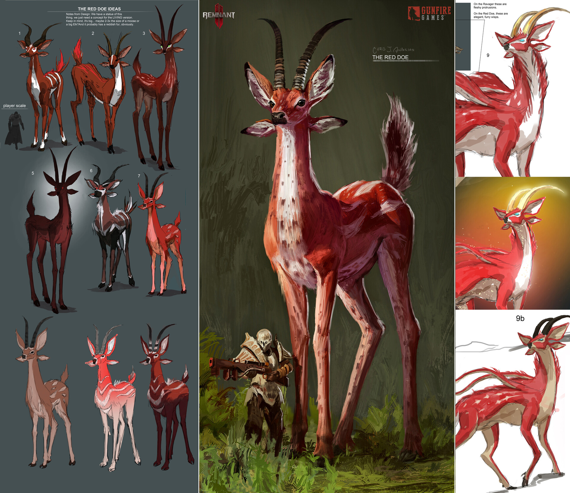 chris anderson - REMNANT 2 - PAN - RED DOE