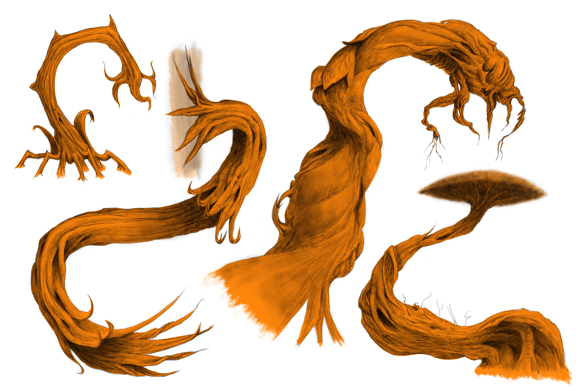 ArtStation - Twisted Trees