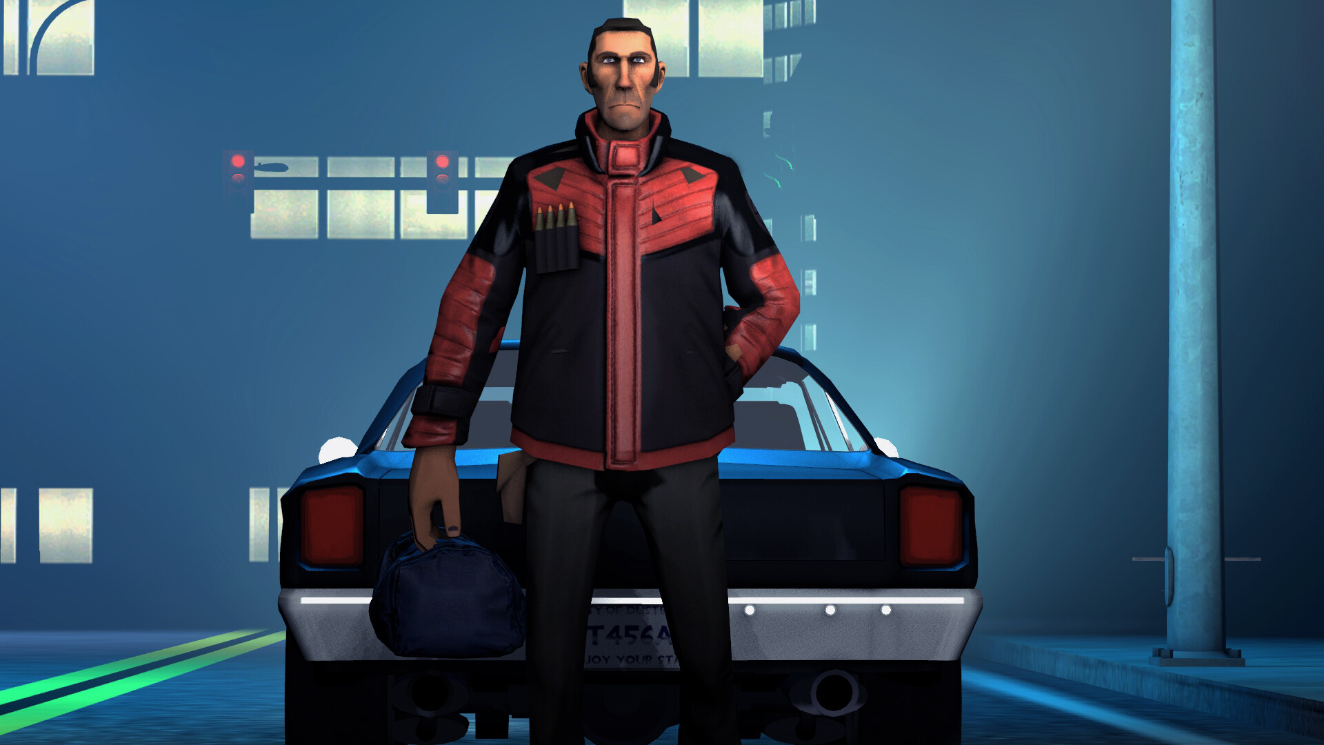 ArtStation - [SFM]Drive poster parody