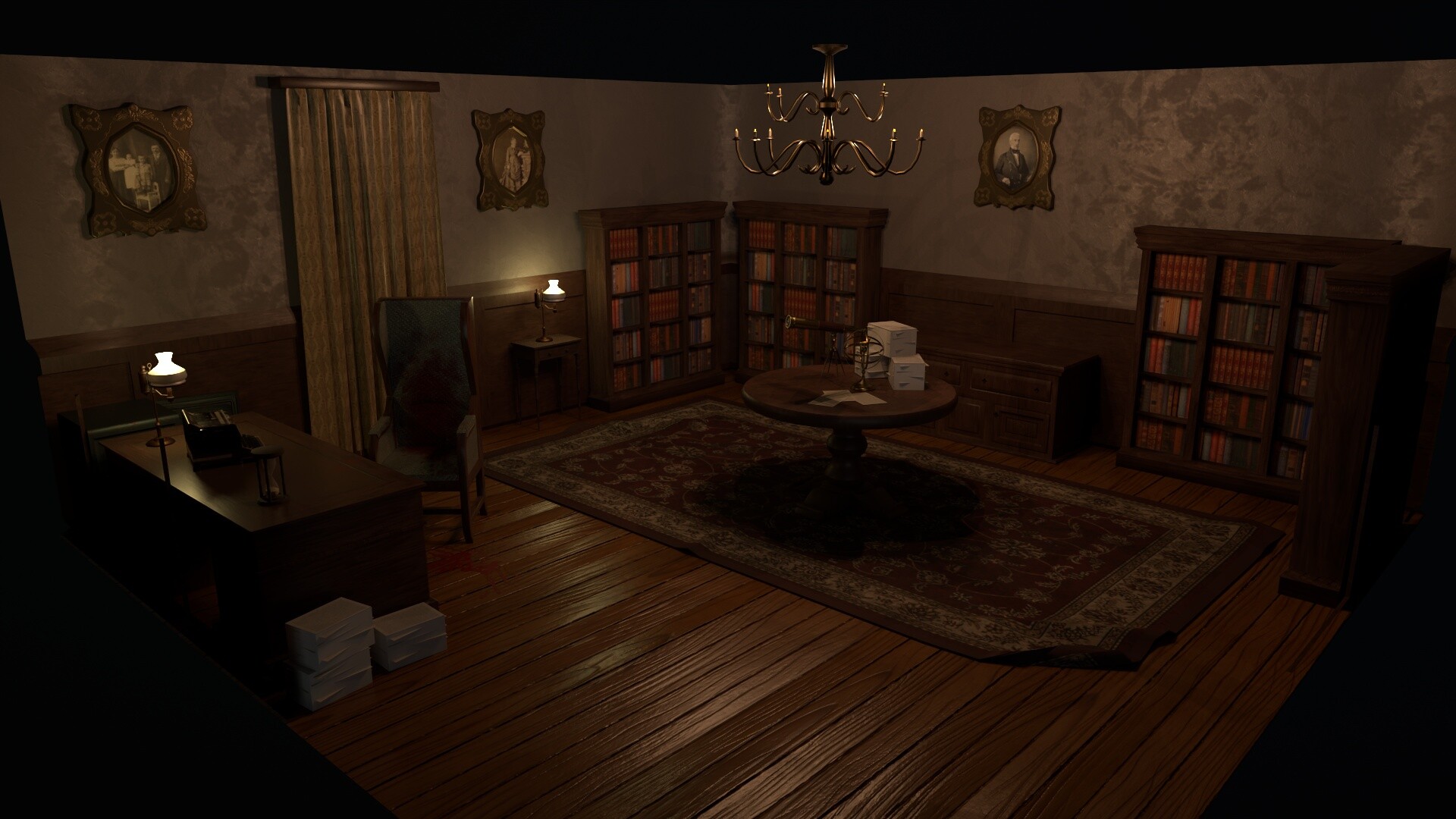 ArtStation - Robert's Murder Case