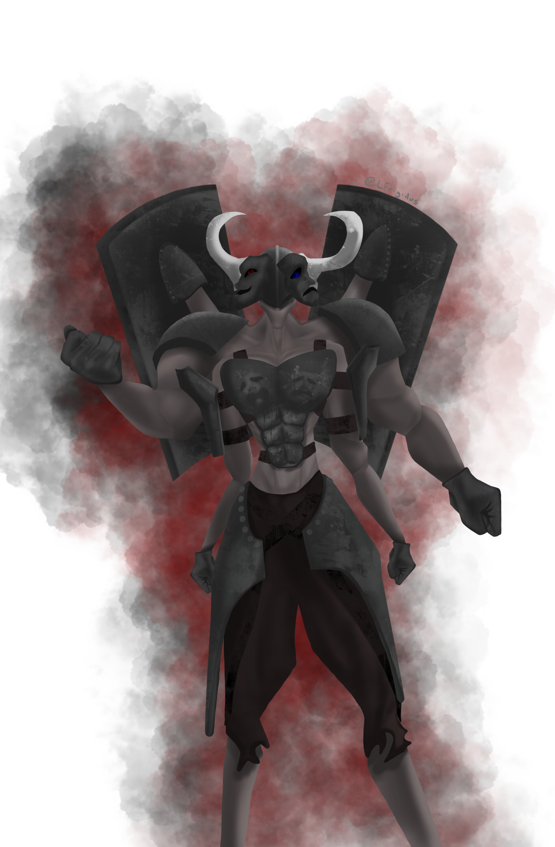 ArtStation - DnD god of war