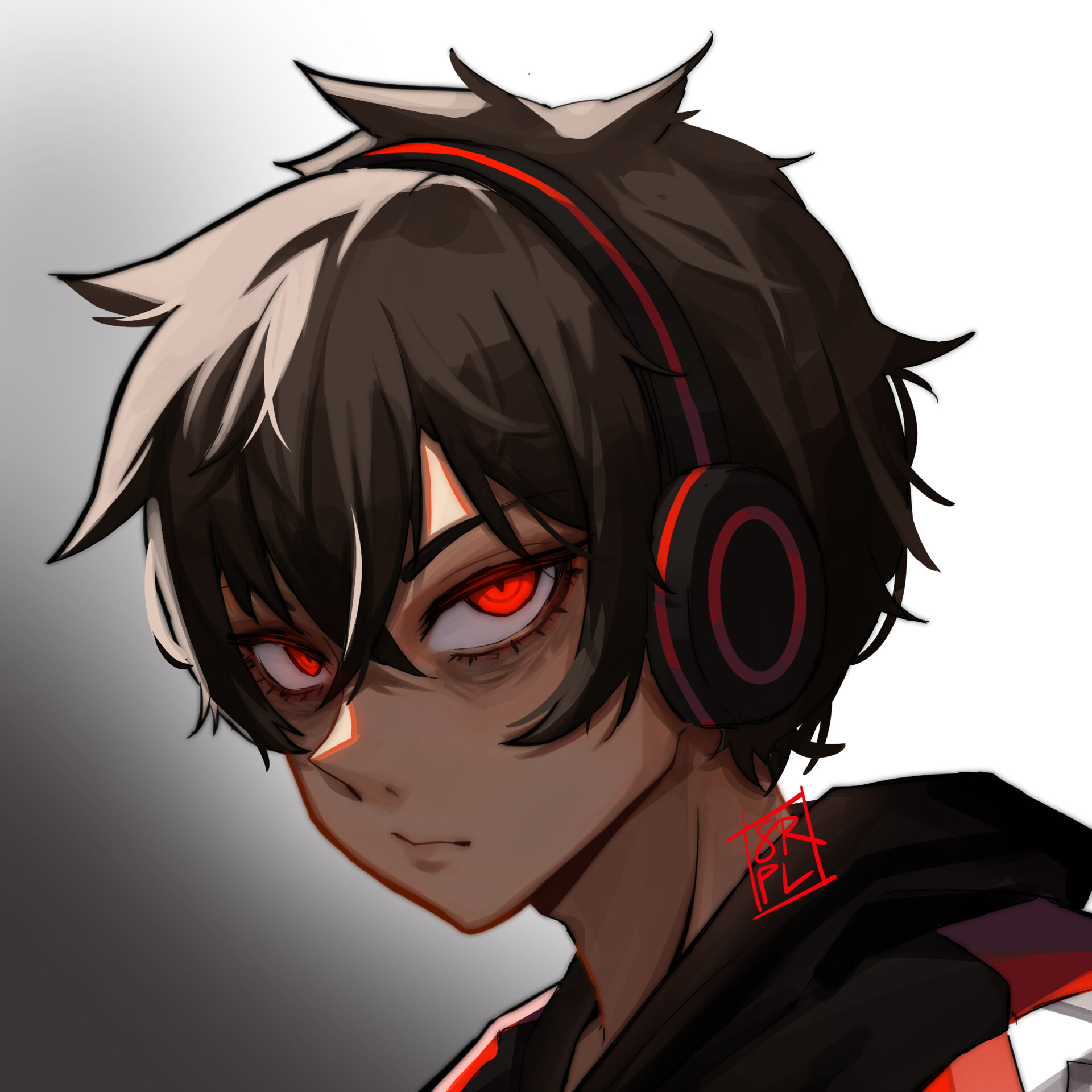 how to draw anime dead eyes