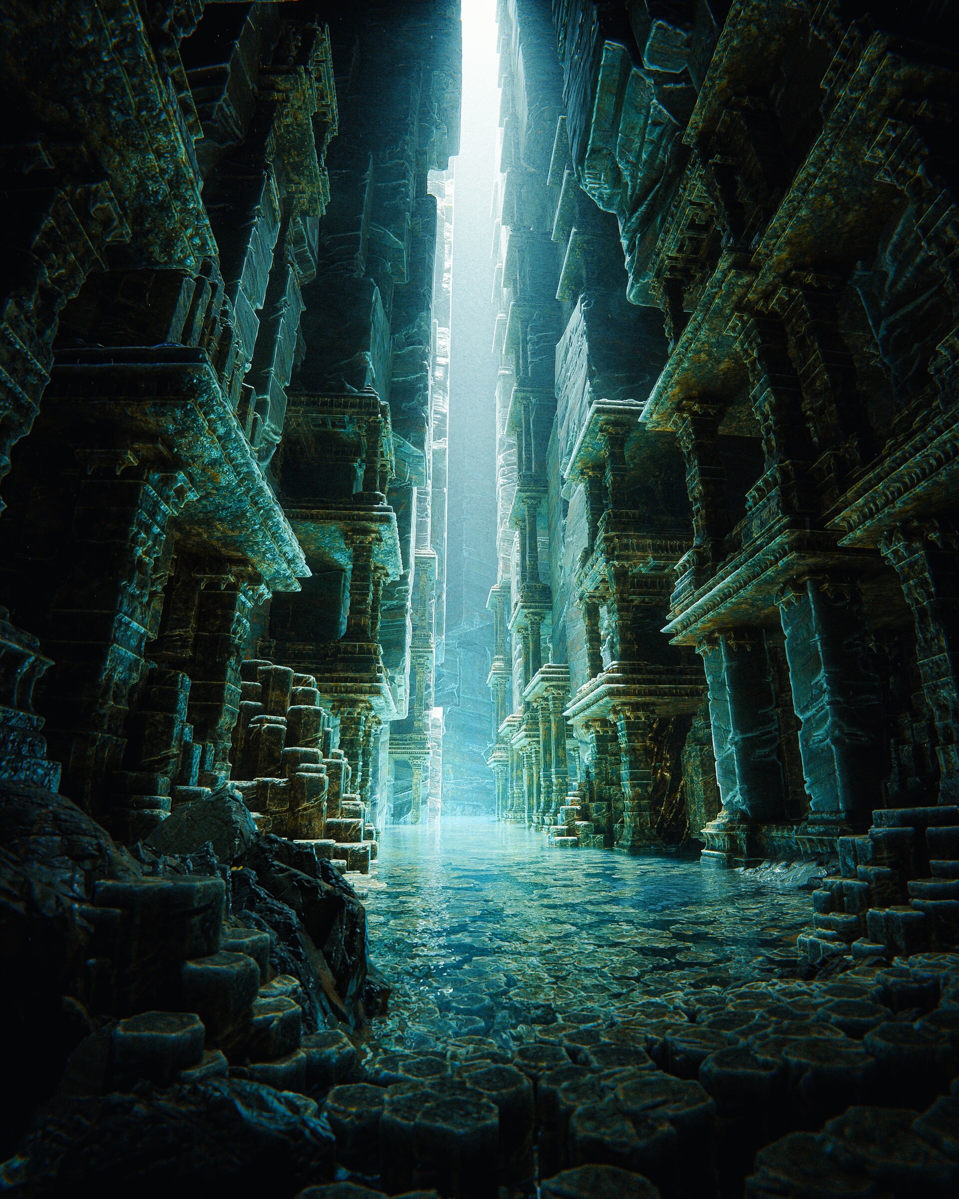 ArtStation - Soapstone Passage