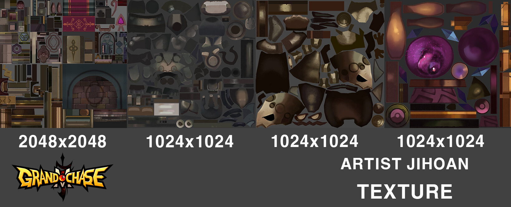 JIHOAN - grandchase mobile scene 3D.ver (hand painted)