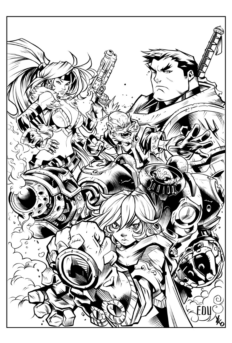 Artstation Battle Chasers