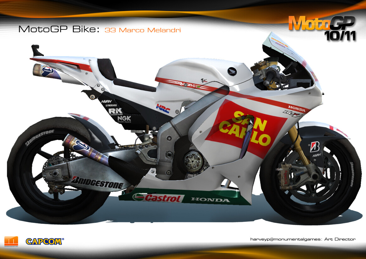 ArtStation - Moto GP 10/11 Bikes