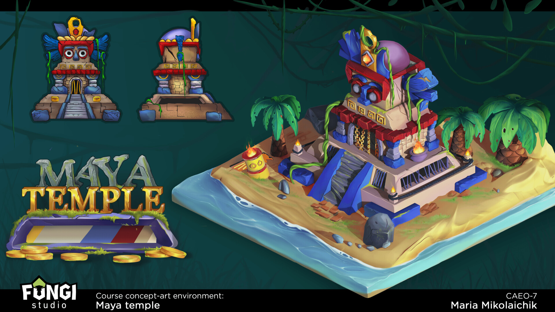 ArtStation - Maya Temple