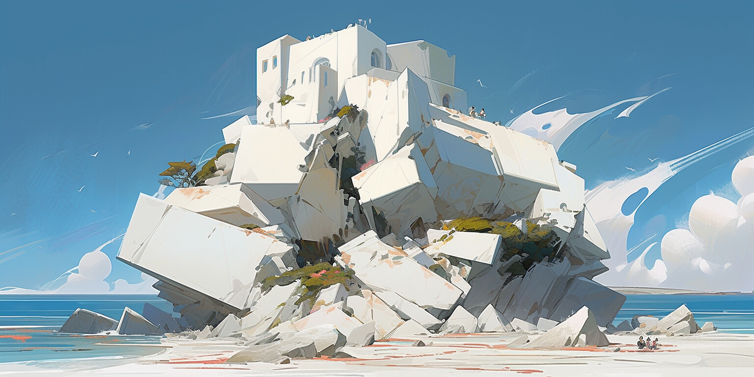 ArtStation - White blocks