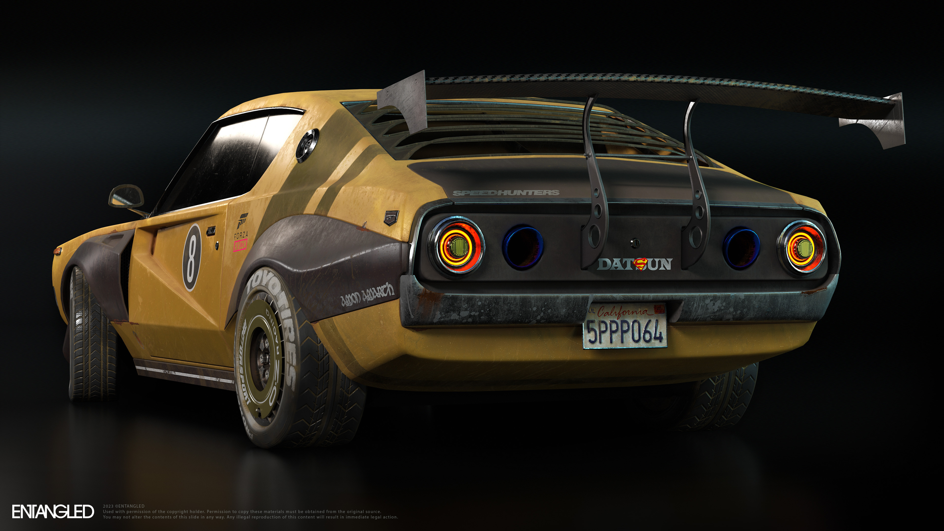 ENTANGLED Studio - Datsun 240K GT 1972 Racing car