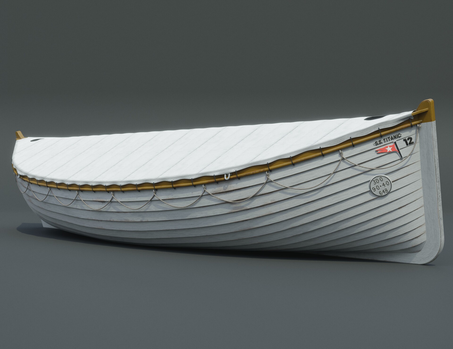 Rms Titanic Lifeboat Model Modelspace