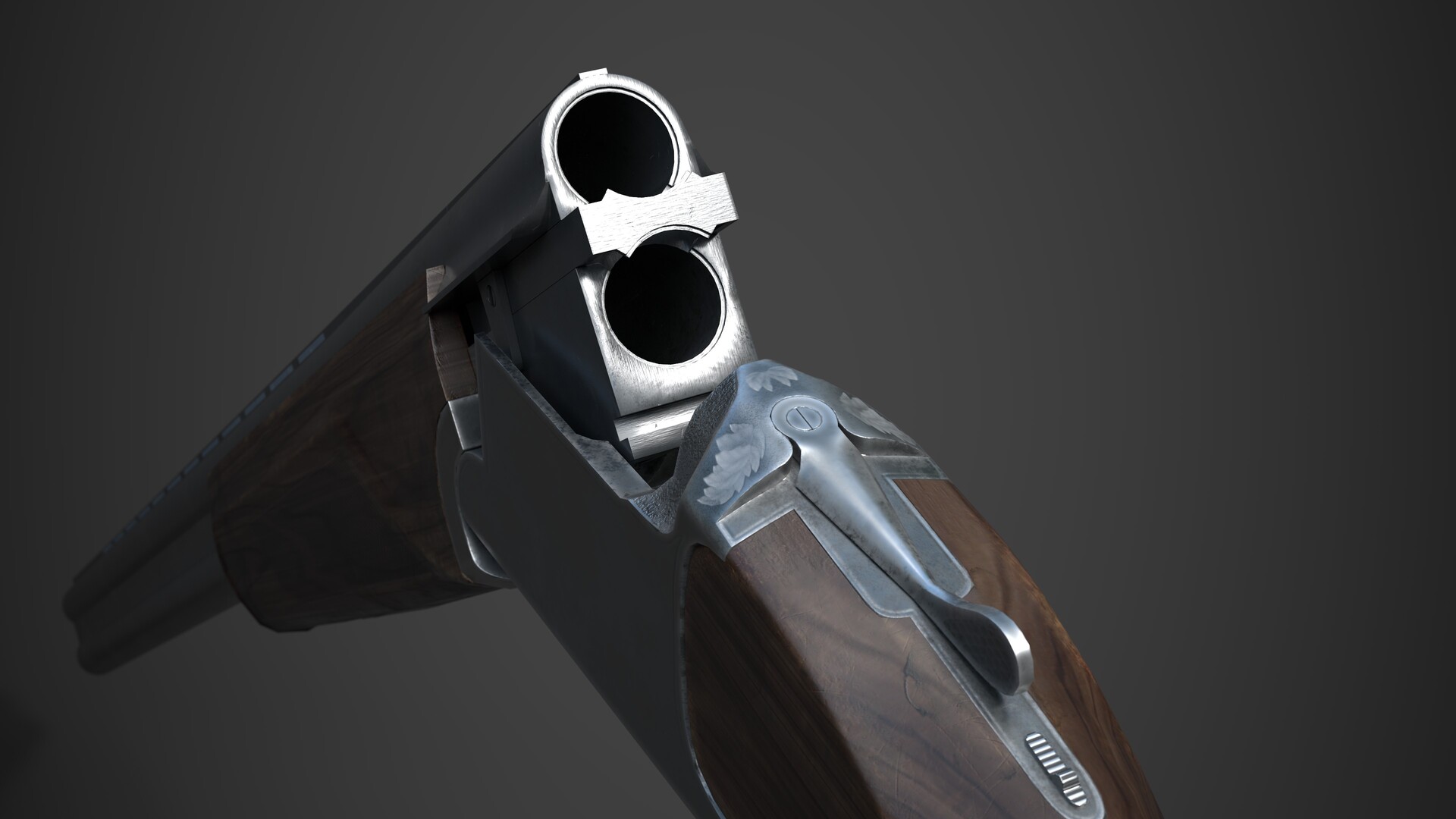 Double Barrel Shotgun Over Under