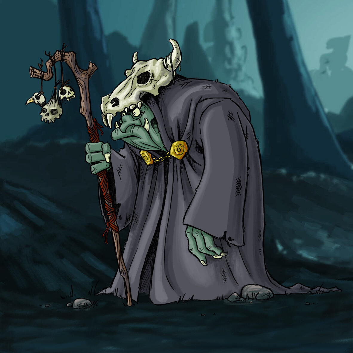 ArtStation - Witch Doctor