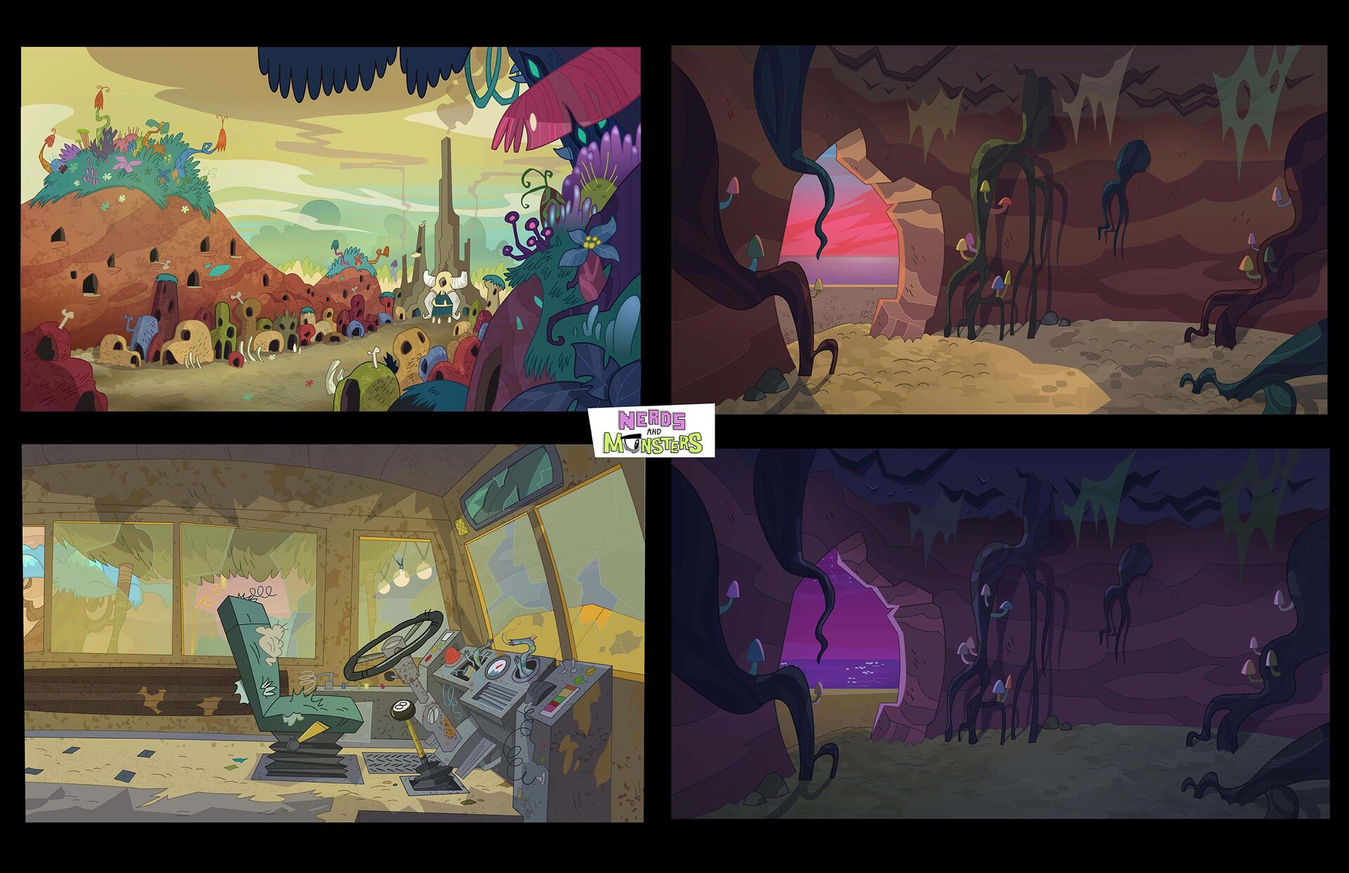 ArtStation - Nerds and Monsters