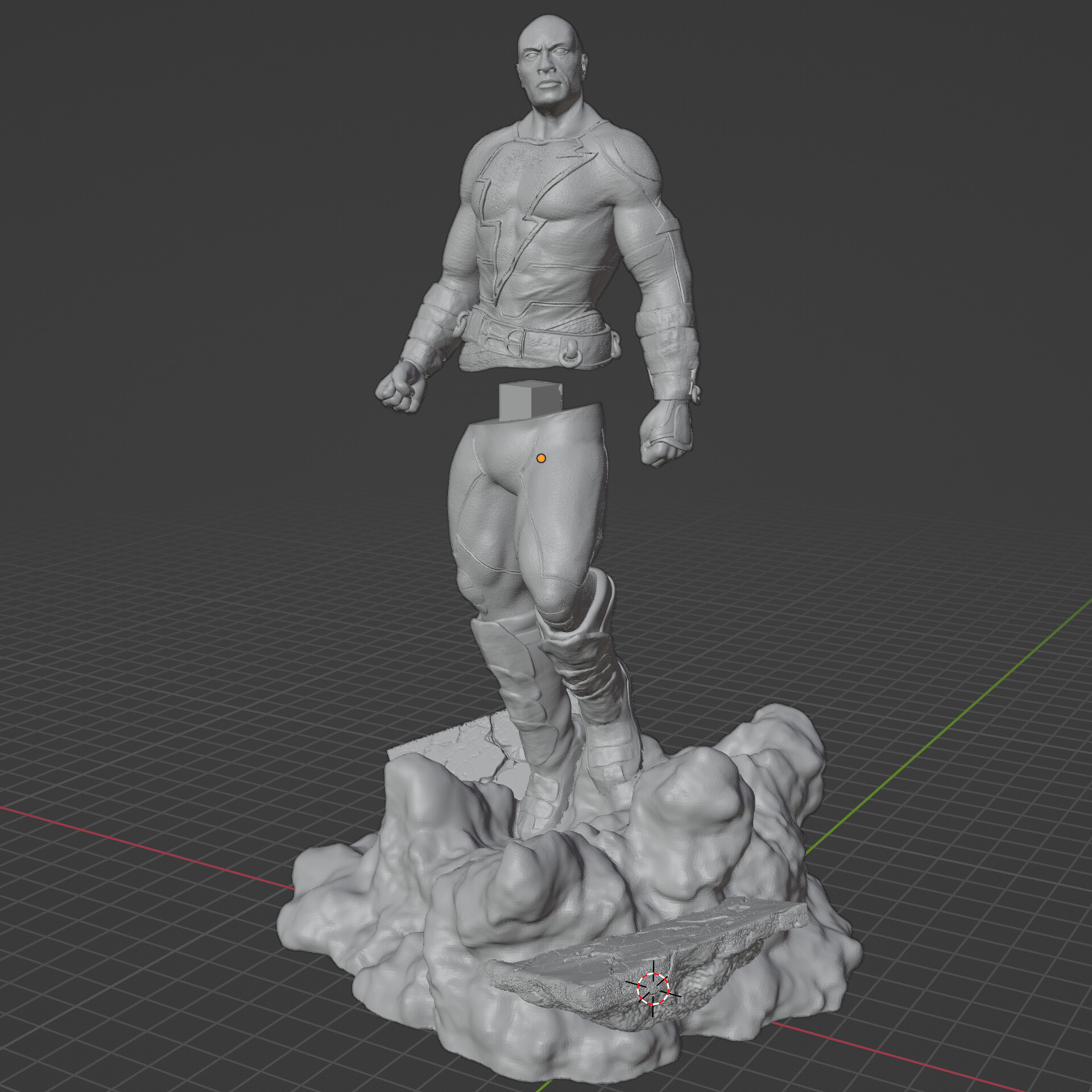 ArtStation - Black Adam 3d printing