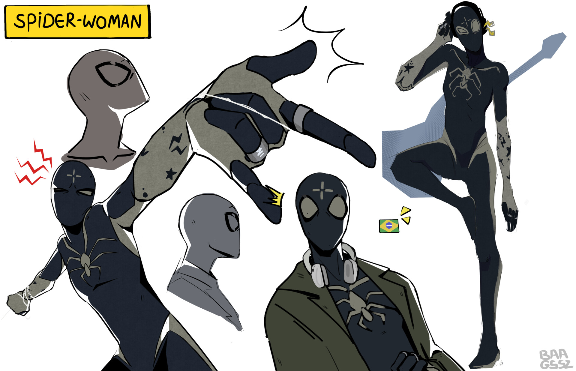 ArtStation - Spider-Sona