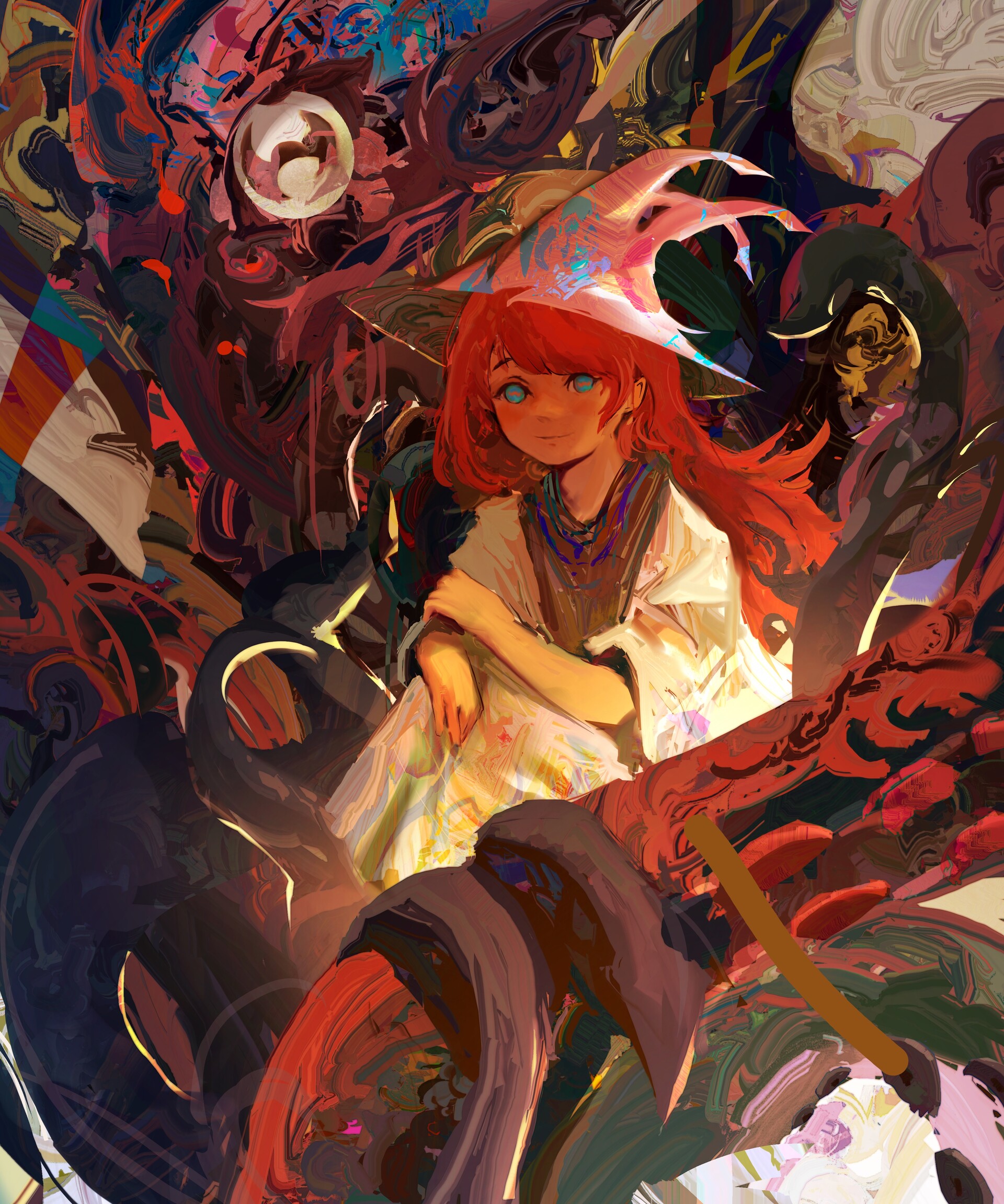 ArtStation - Blood of the cosmos, a ahimmering tide