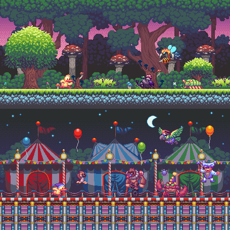 ArtStation - Sprites Super Duck Madness