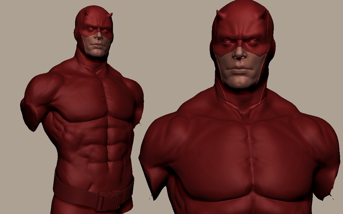 ArtStation - daradevil sculpt