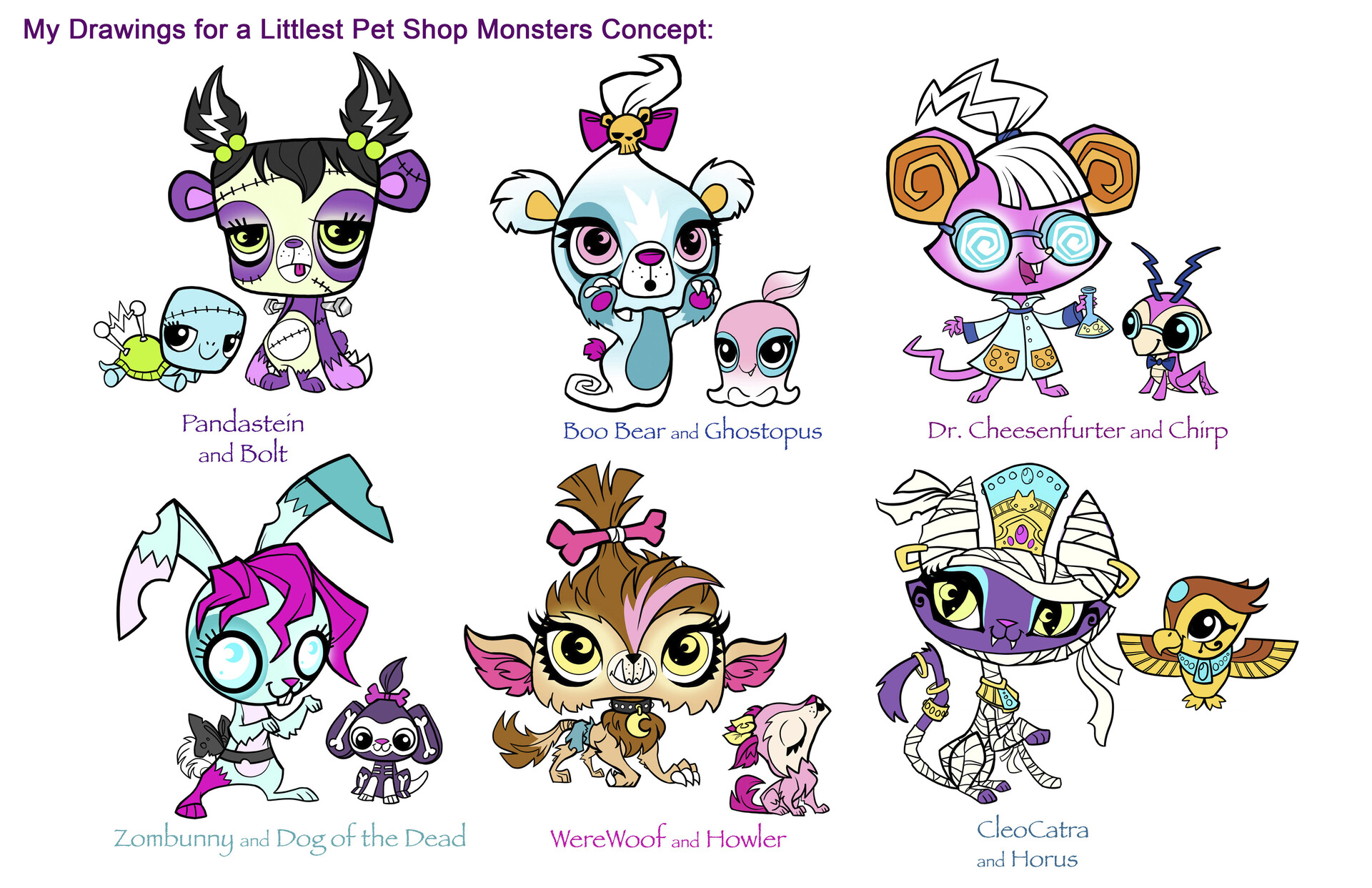 Littlest Pet Shop Bear Drawing