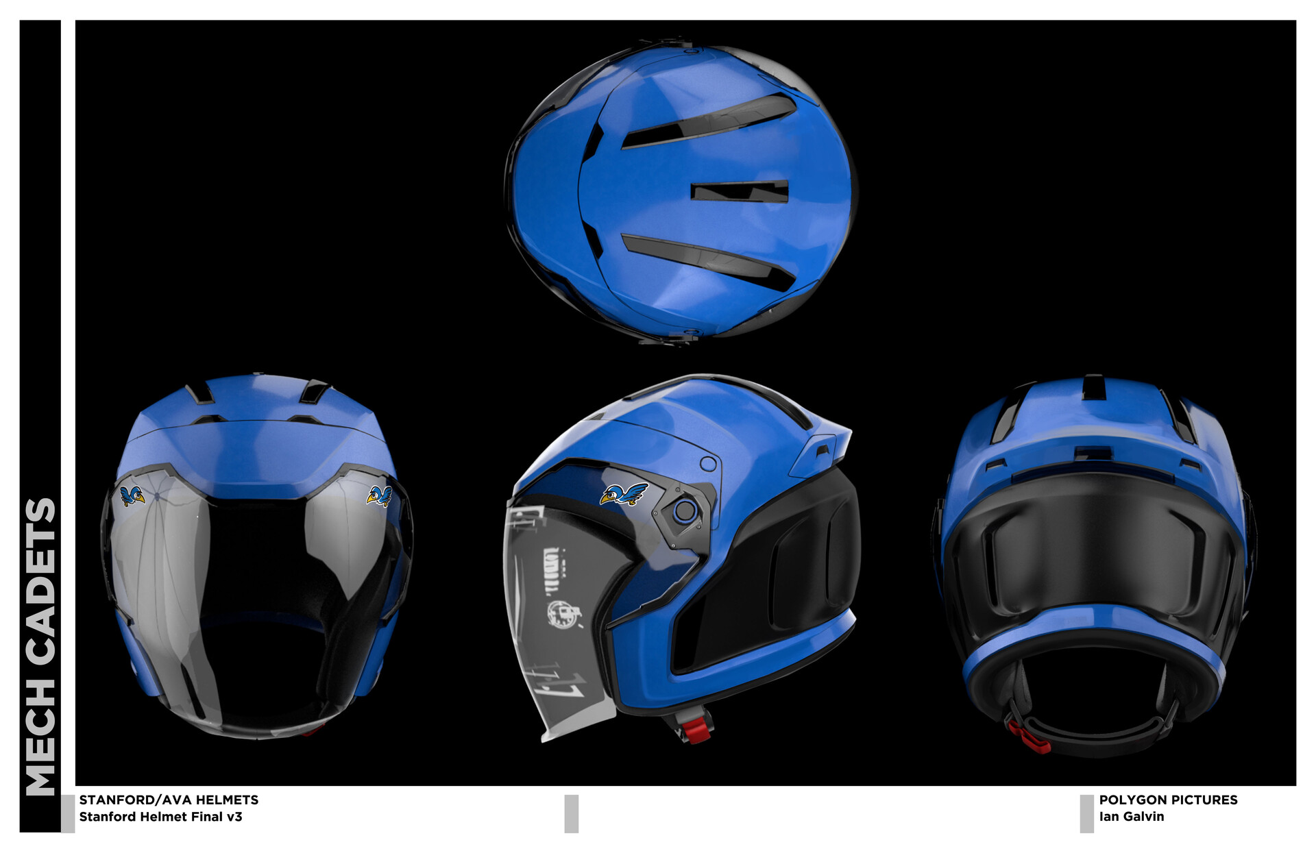 Ian Galvin - MECH CADETS Main Character Props