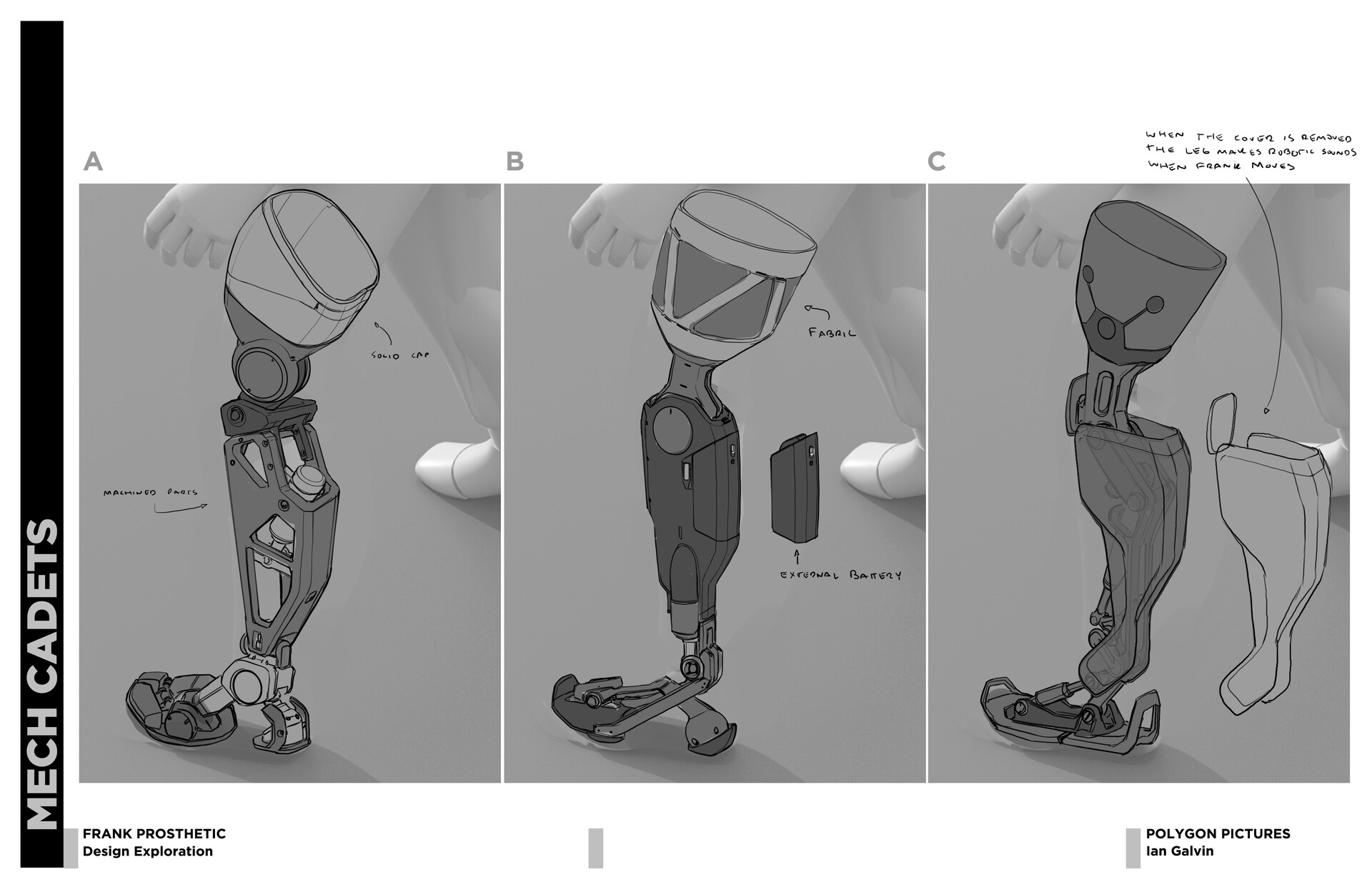 Ian Galvin - MECH CADETS Main Character Props