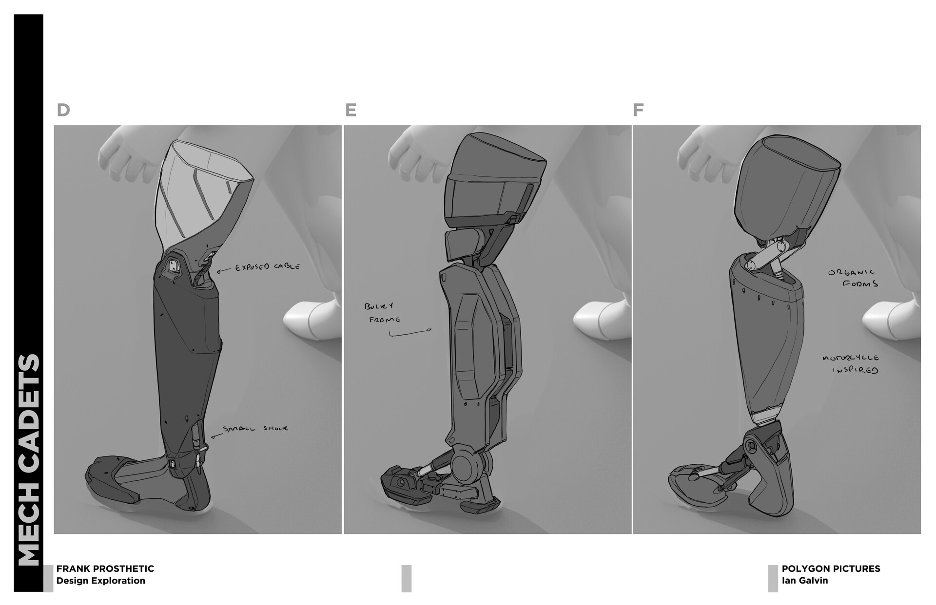 Ian Galvin - MECH CADETS Main Character Props