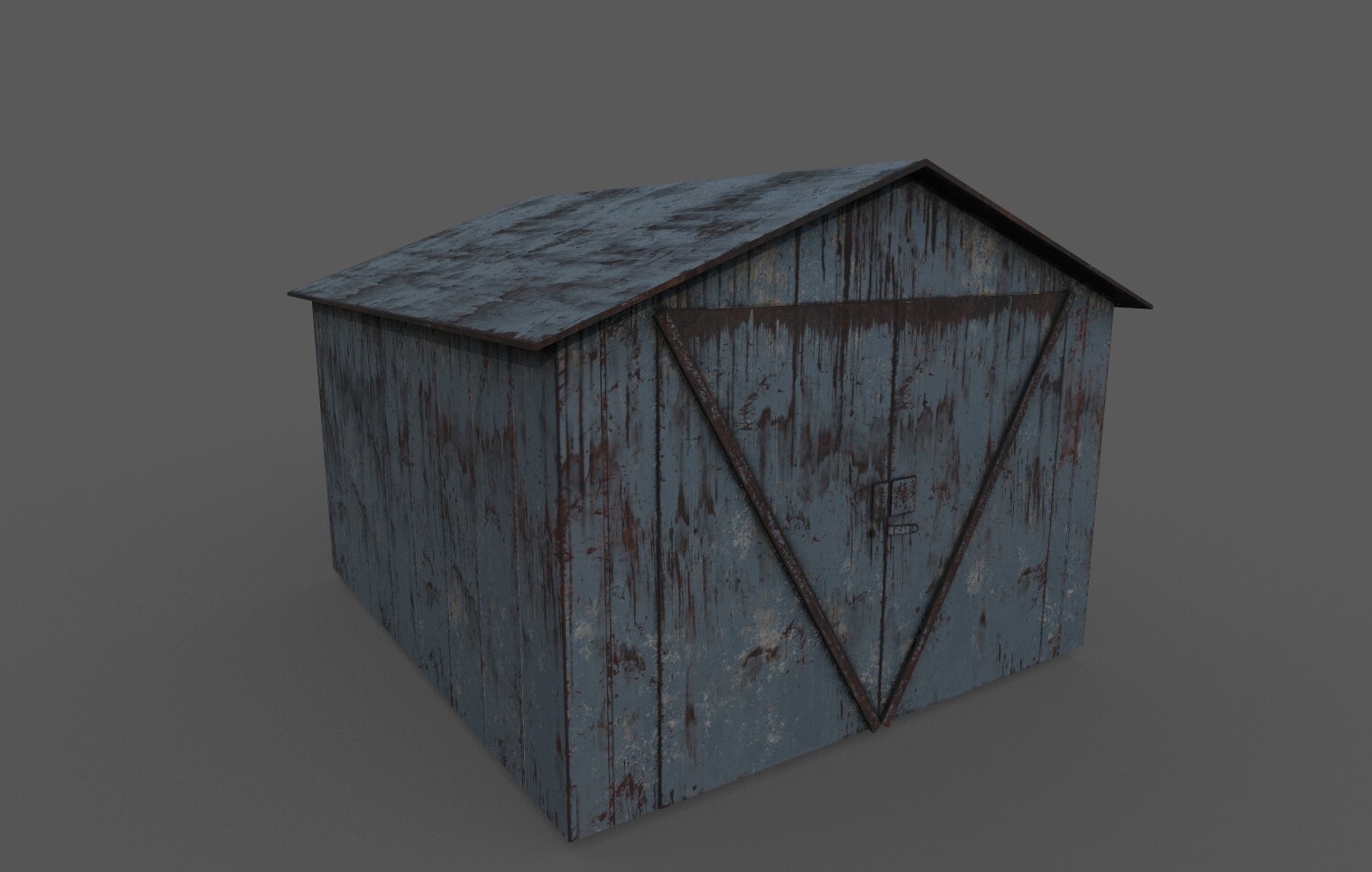 ArtStation - Game environment shed_02