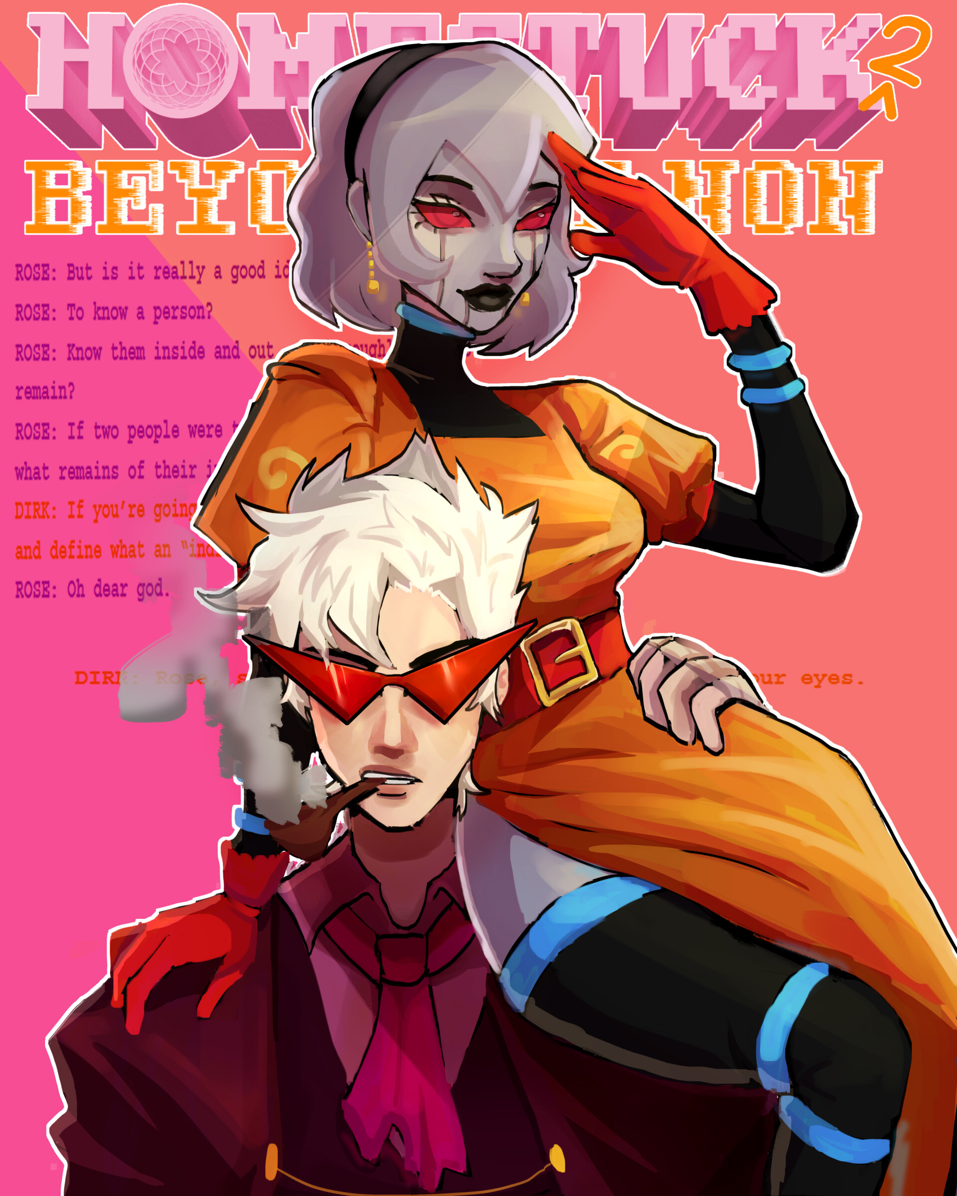 Homestuck Dave X Rose
