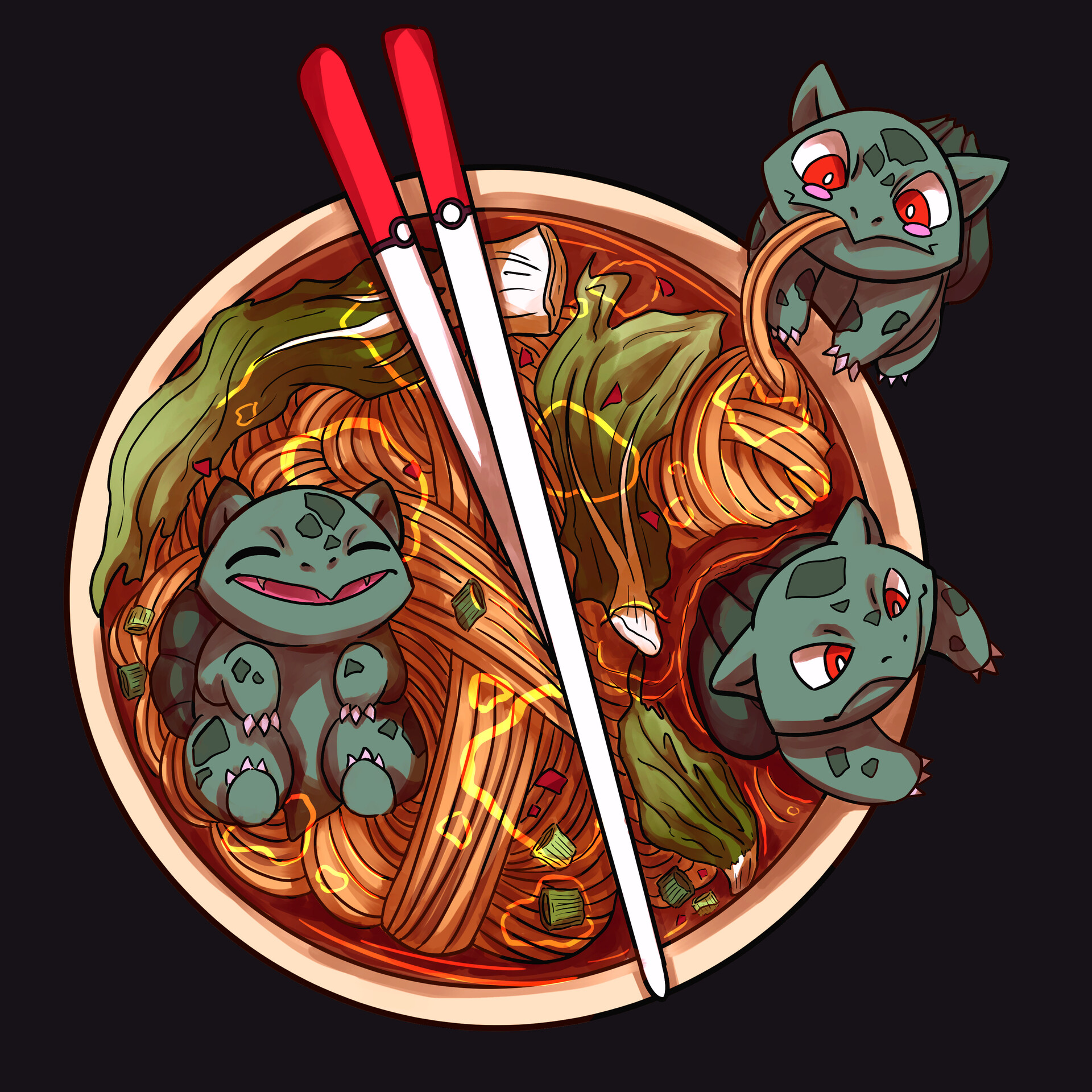 Japanese Food Art Pokemon