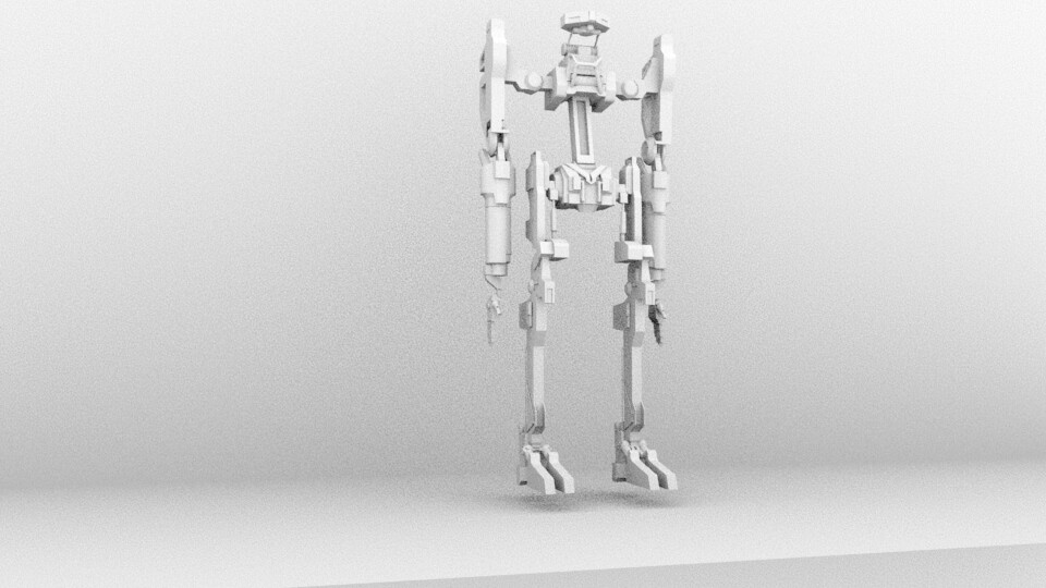 ArtStation - 3d robot final