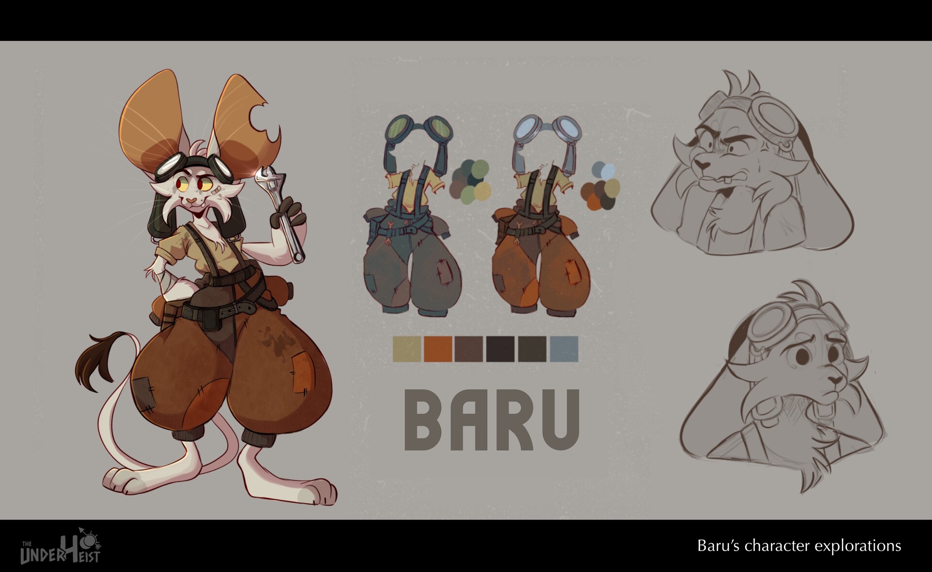 ArtStation - Baru | initial character design