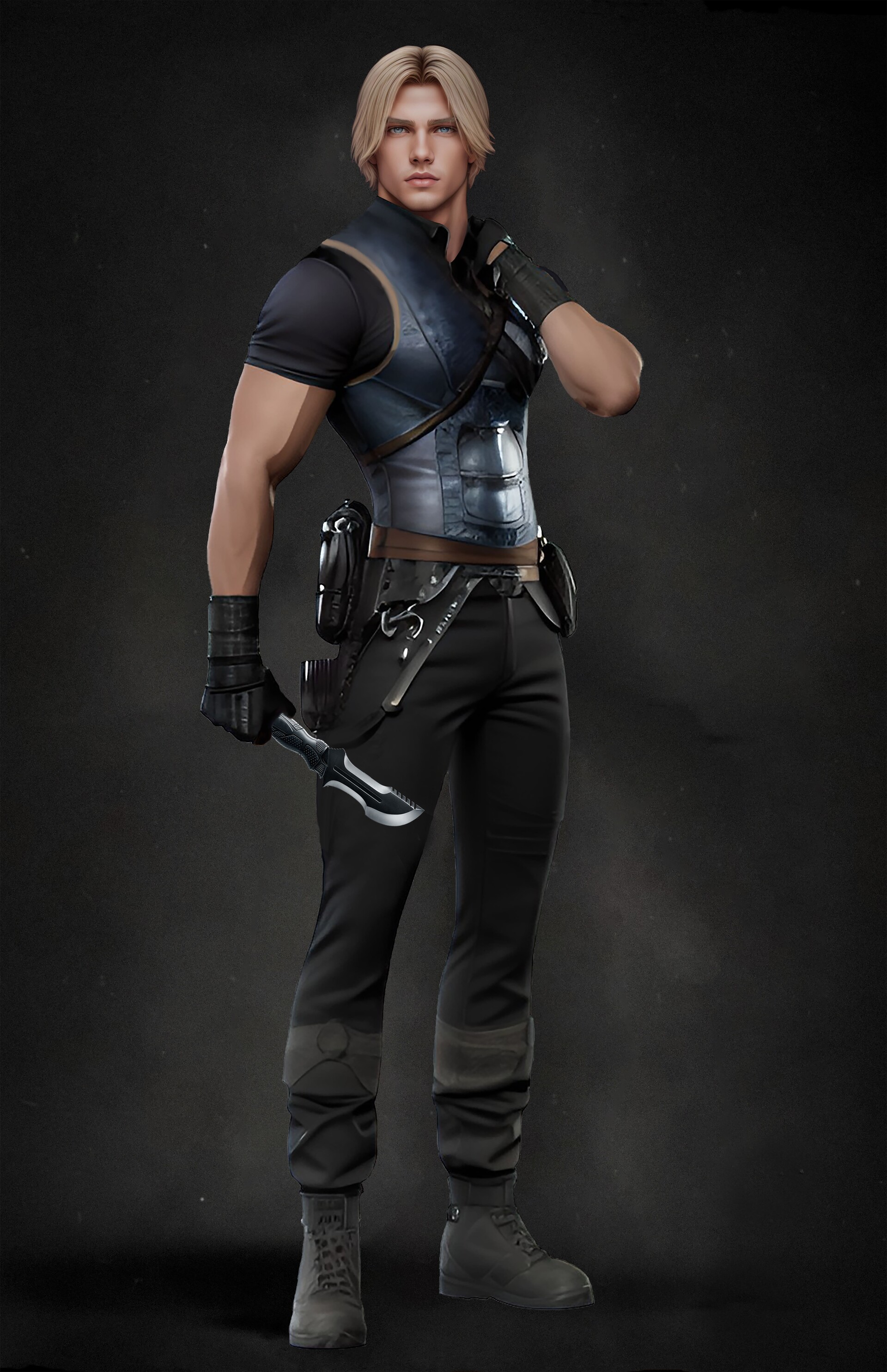 Shaher - OC Jeet Kune Do Fighter: Lucas Graham