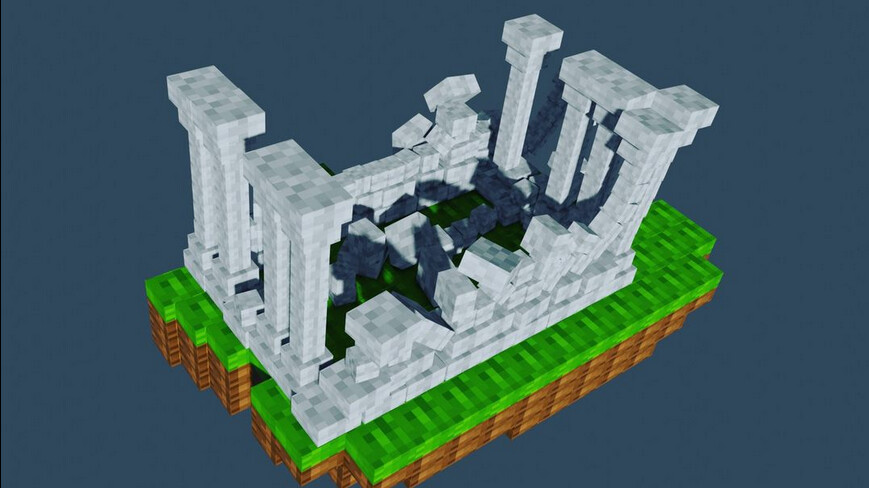 ArtStation - Minecraft Scene