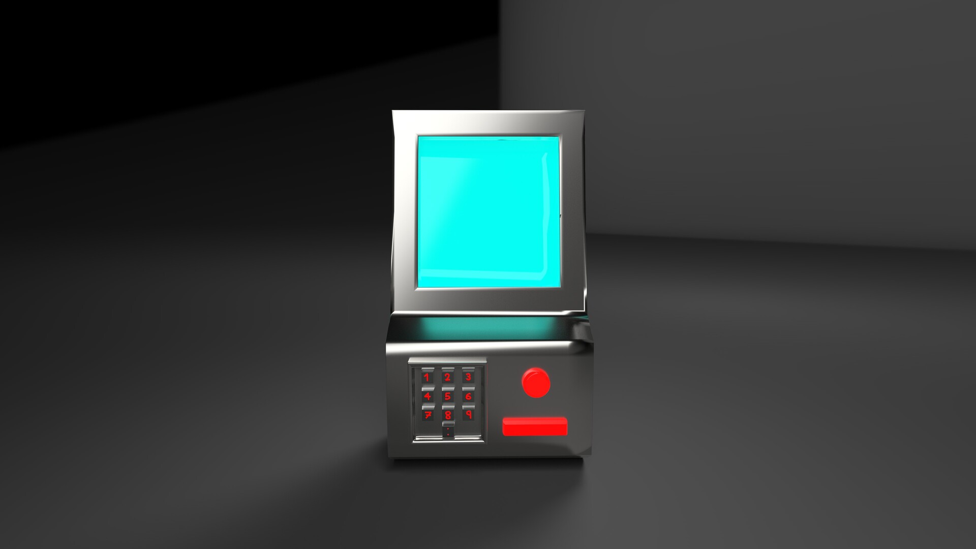 ArtStation - SpaceShip Door Scanner