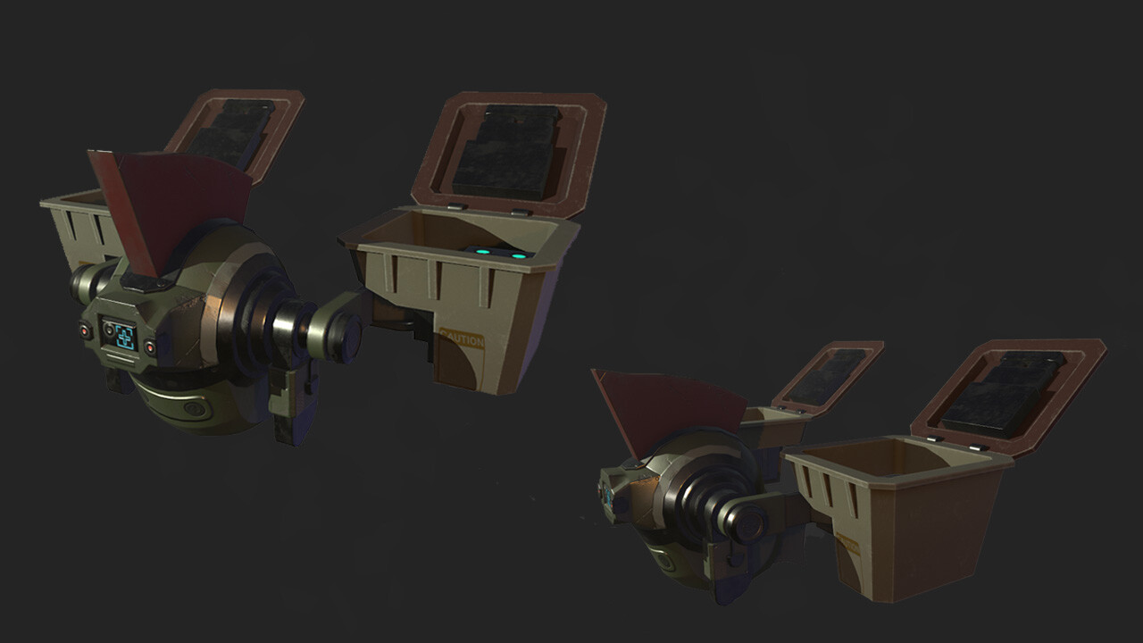 ArtStation - Salmon mobile armor