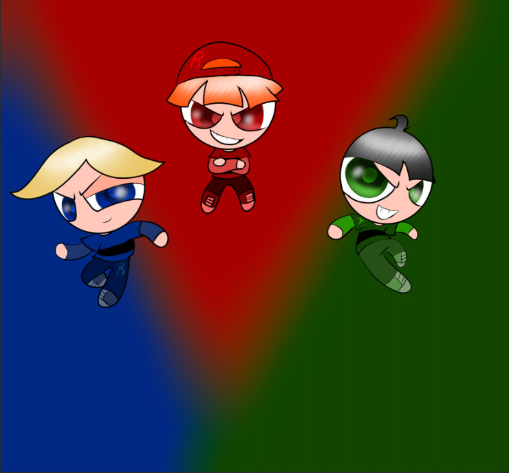 how to draw rowdyruff boy