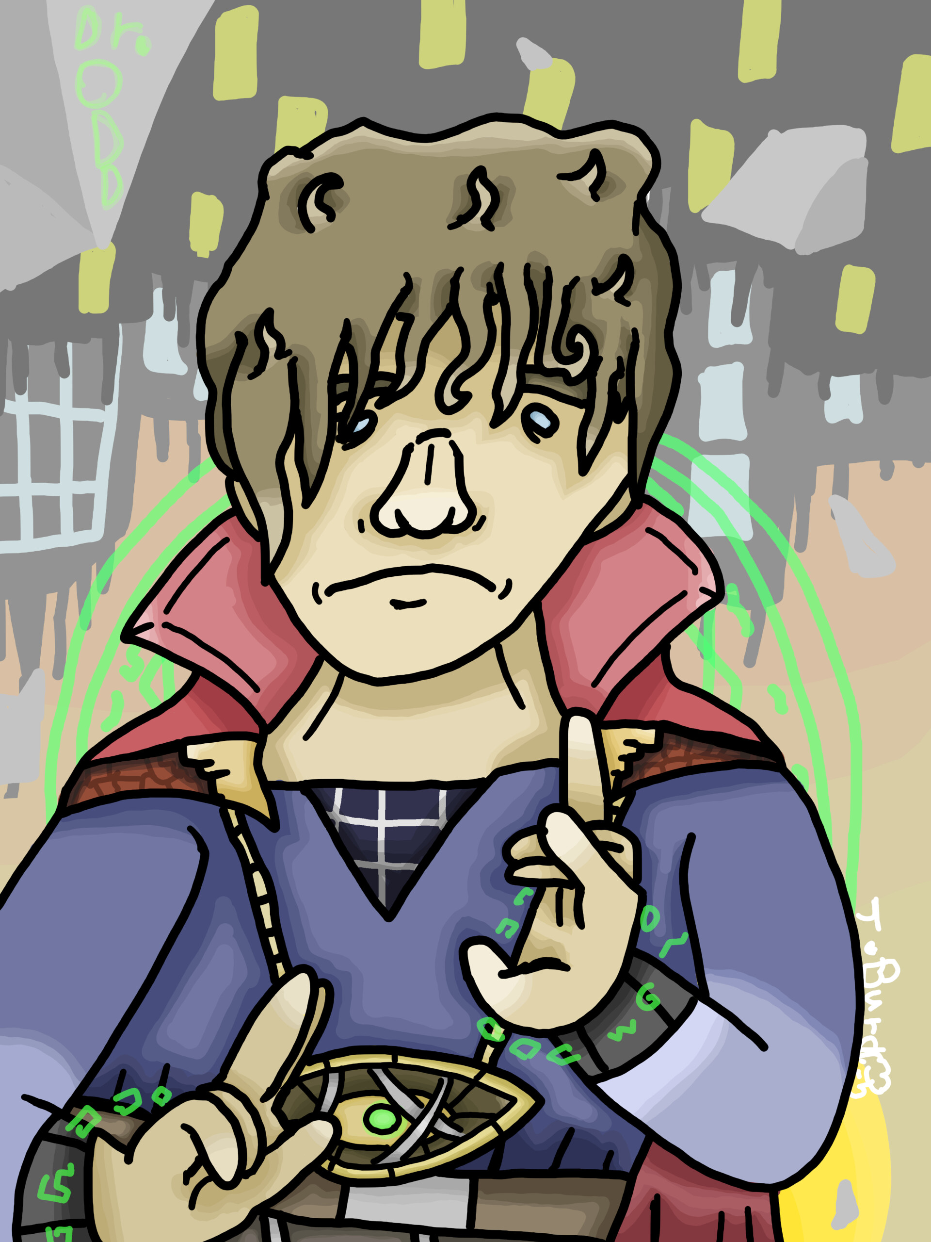 ArtStation - My friend as dr.strange