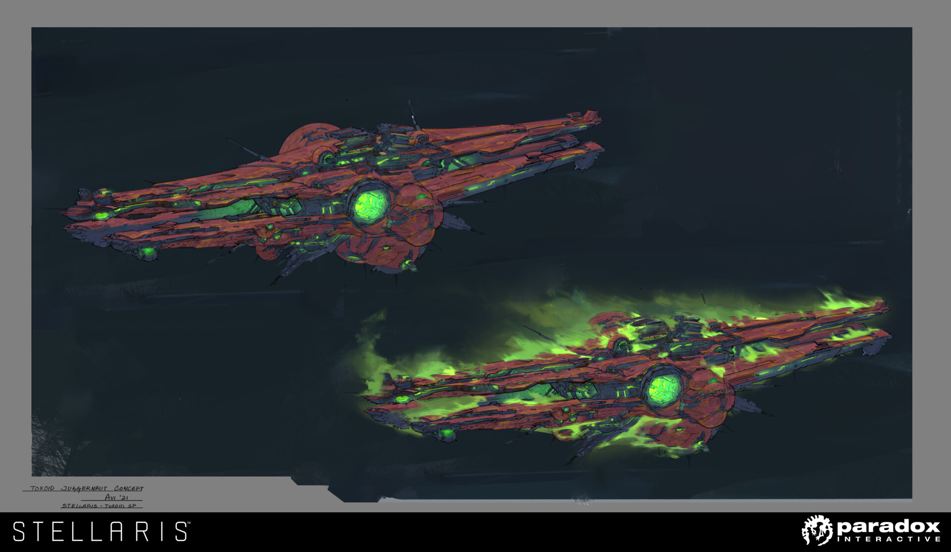 Avi . - Stellaris: Species Pack DLC - Toxoid - Concepts