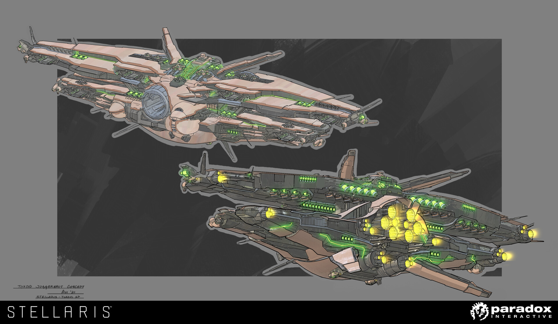 Avi . - Stellaris: Species Pack DLC - Toxoid - Concepts