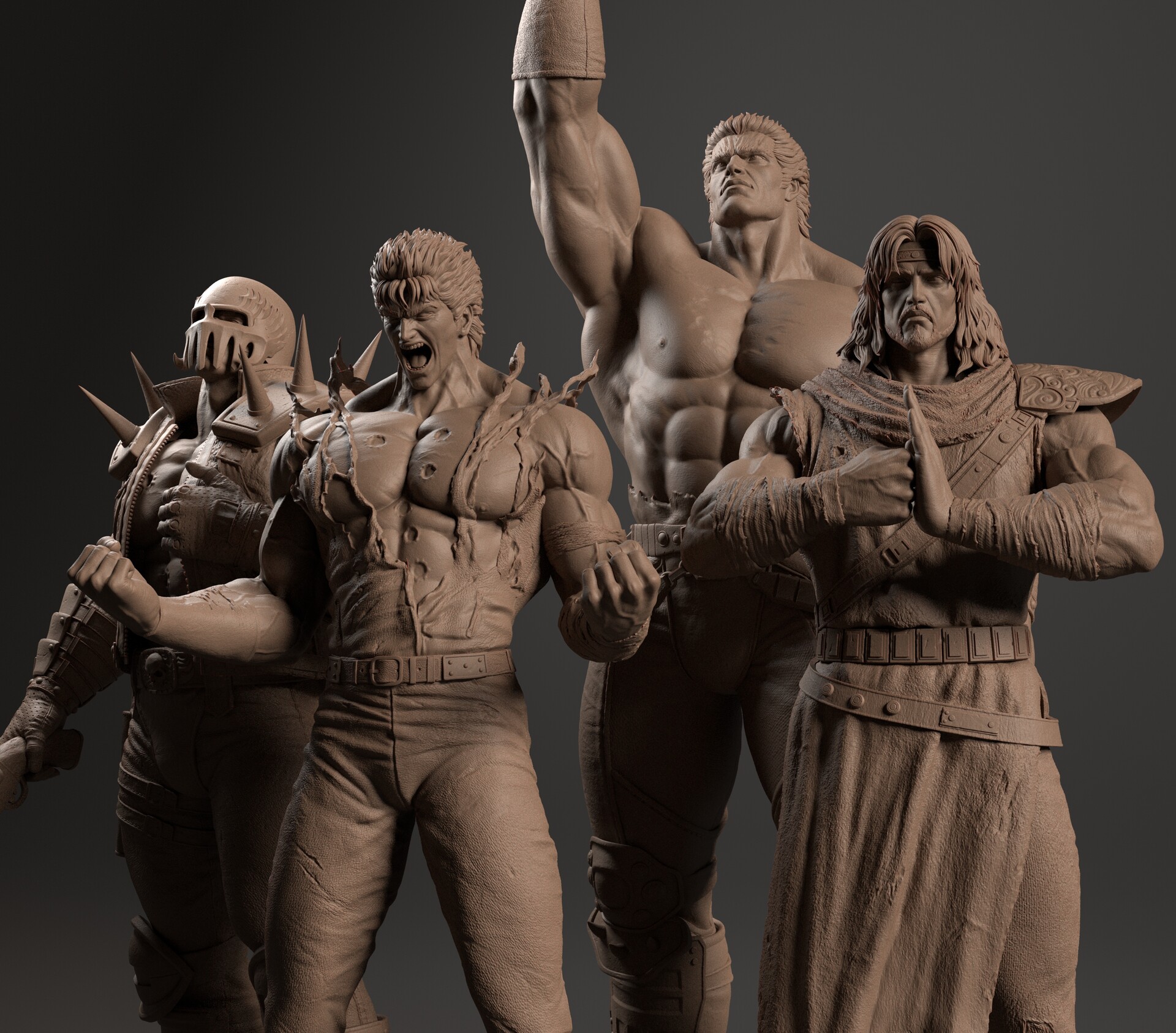 Ed Pantera - Fist of the North Star 4 brothers